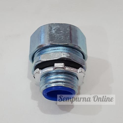 Jual Connector Flexible Conduit - Flexible to Box Connector 1/2 inch ...