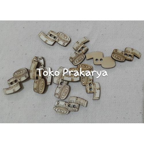 Jual Kancing Hias Kayu Model Meteran Gulung - Jakarta Barat - Toko ...