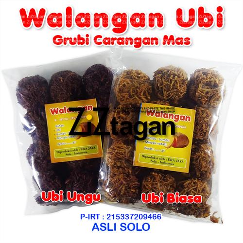 Jual WALANGAN UBI COKLAT UNGU Grubi Gerubi Carang Mas Emas Manis Legit ...