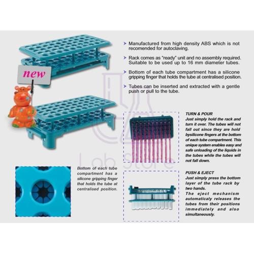 Jual Tube Racks With Silicone Grips / Rak Tabung Reaksi | Isolab ...