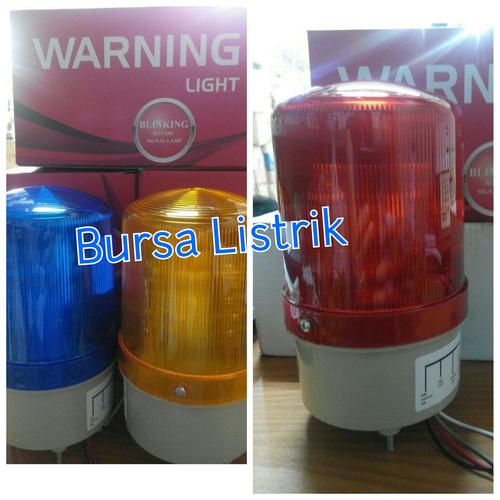 Jual Lampu Rotary LED (rotari- lampu putar) warning Light - Biru ...