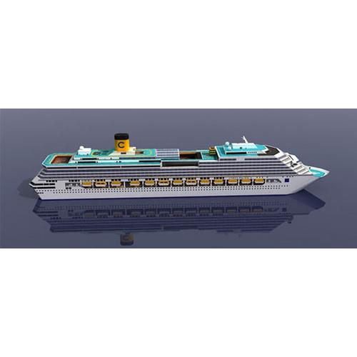 Jual DIY Papercraft Miniatur Kapal Cruise Costa Pacifica - Jakarta ...