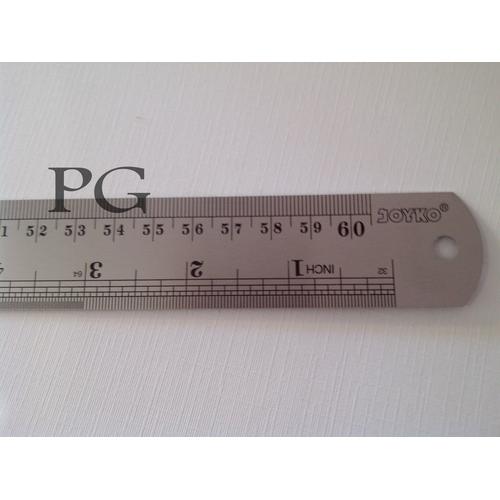 Jual Joyko Penggaris Besi 60cm Stainless Steel Ruler 60 cm Mistar Baja ...