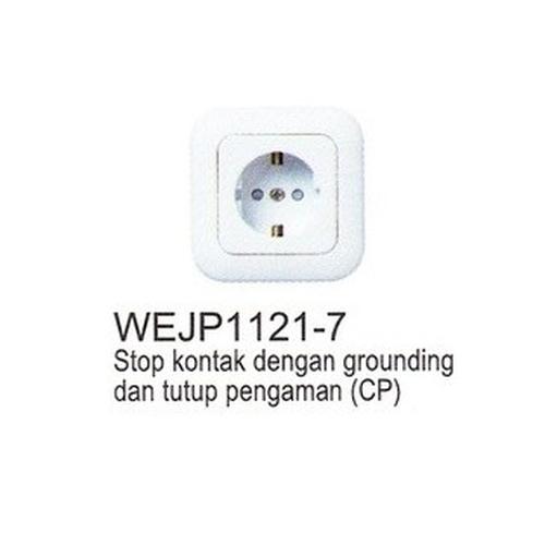 Jual Stop Kontak Panasonic - WEJP1121-7 (CP) - Kab. Karawang - Wobble ...