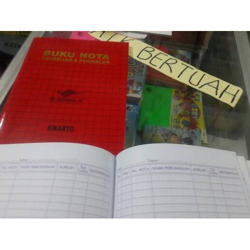 Jual BUKU NOTA PEMBELIAN PENJUALAN KWARTO DONG A 90 - Folio - Jakarta ...