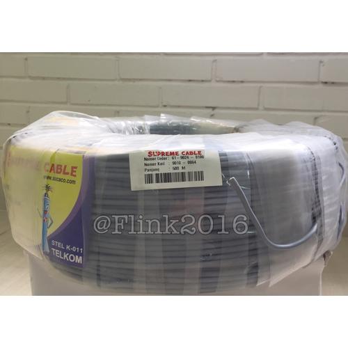 Jual GOSEND/GRAB - Kabel Telepon SUPREME ITC 2x2x0,6 (2 PAIR) - 500 MTR ...