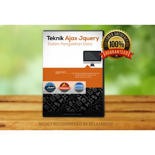 Jual Dvd Tutorial Membuat Aplikasi Dengan Codeigniter, Javascript Dan Ajax - Kota Bandung ...