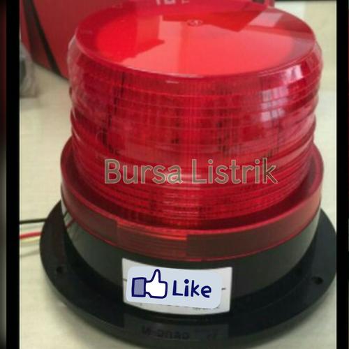 Jual Lampu warning light LED kedip + Magnet Lgs Tempel / lampu ambulan ...