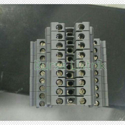 Jual Terminal Block 2 Tingkat / Double Terminal Block Grey UK ( UKK-5N) - Jakarta Pusat ...
