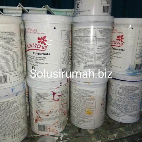 Jual PAIL CAT KALENG CAT BEKAS PEWARNA PUTAR TUTUP 1LITER 1L - Kab ...