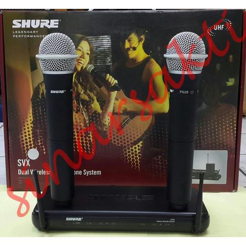 Jual Mic wireless shure SVX 288 / PG 28 ( ORIGINAL ) - Jakarta Barat ...