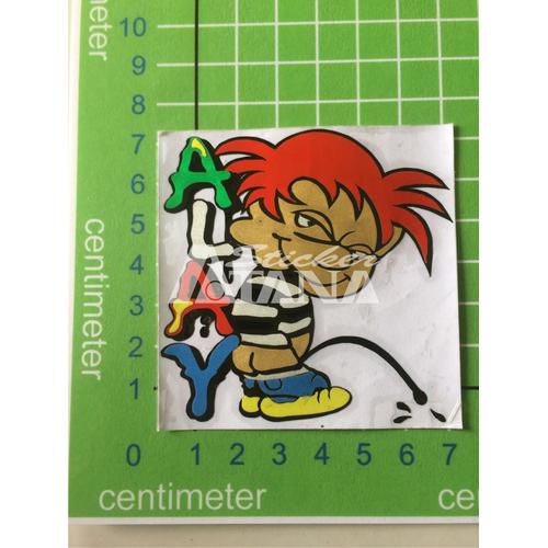 Jual Sticker Cutting Scotlite Bocah Alay Anak Layangan Kencing - Kota ...