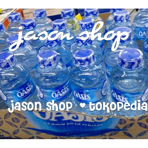 Jual Air minum botol kecil (AMDK) Oasis 1 dus isi 24 pc @330ml ...