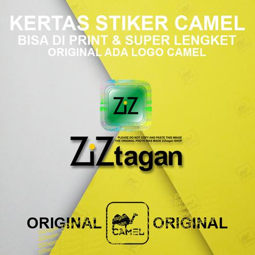 Jual KERTAS STIKER HVS F4 Sticker Polos Camel Label Alamat Bisa Di ...