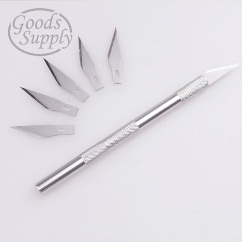 Jual Cutting Pen Cutter Leather Sticker Paper Craft Set - SETCutter ...