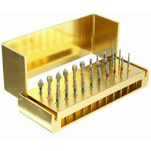 Jual Dental bur diamond Gigi highspeed 30pcs + tempat aluminium - Kab ...