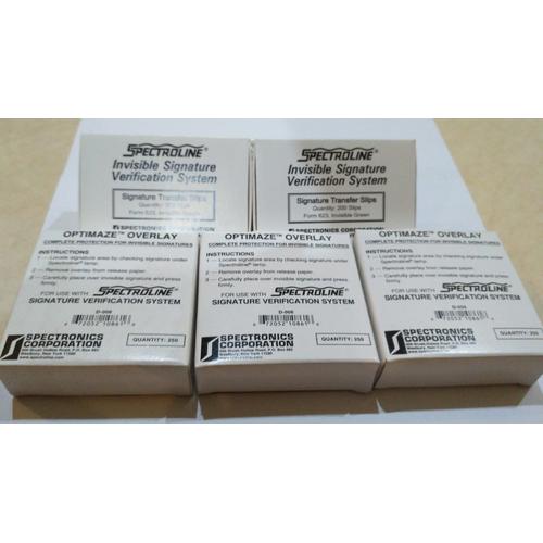 Jual Spectroline Signature Overlay, Spectroline Signature Overlay ...