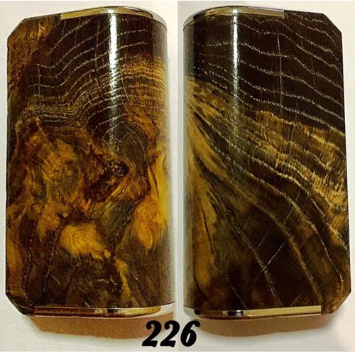 Jual ARES 26650 Stabilized Wood TC 70W Box Mod Authentic High End Mods ...