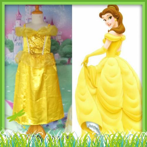 Jual Baju Dress Belle Beauty And The Beast Kostum - Kab. Karawang ...