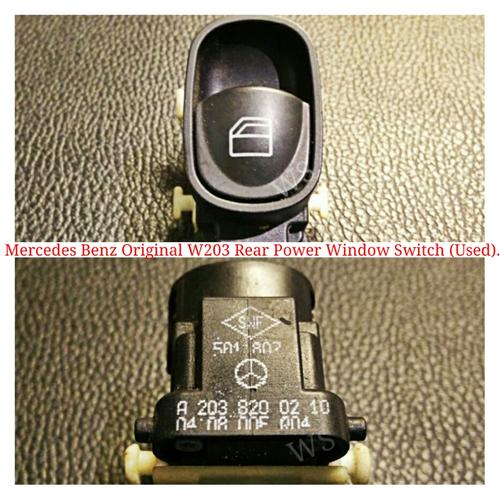 Jual Mercedes Benz W203 Original Power Window Switch Pintu Belakang ...