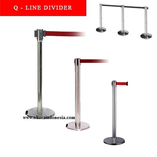 Jual JUAL TIANG ANTRIAN STAINLESS / JUAL TIANG ANTRIAN BANK / Q LINE ...