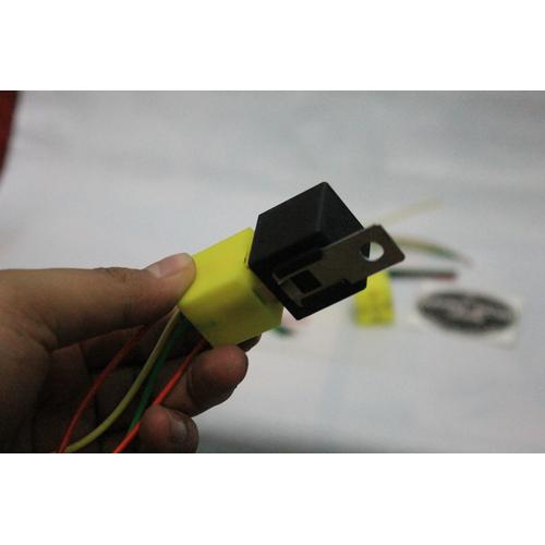 Jual Rumah Relay + Skun + Kabel 1Set / Tempat kaki Relay Motor/Mobil ...