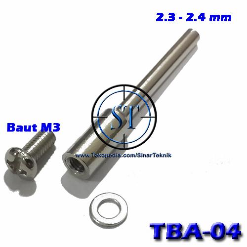 Jual Batang As 2.3 - 2.4mm Baut M3 TBA-04 Mata Diamond Gerinda Mini ...