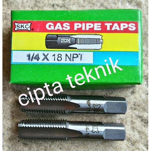 Jual Hand Tap Pipa SKC 1/4" inchi X 18 NPT - Kab. Bekasi - Cipta Teknik ...