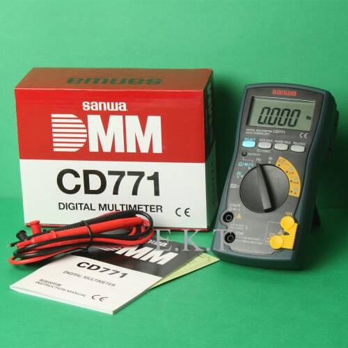 Jual SANWA CD771 DIGITAL MULTIMETER MULTITESTER AVOMETER - Jakarta ...