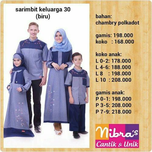 Jual Nibras Gamis Anak NSA 30 ( Size 0 usia 3 - 4 , Size 1 usia 5 - 6 ...