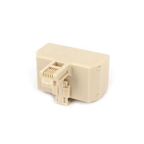 Jual Roset RJ11 Plug to 3 Ports Telephone Splitter Connectors - Kota ...