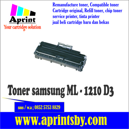 Jual Toner samsung ML 1210 D3 cartridge printer compatible ( siap pakai ...