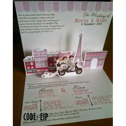Promo Undangan Pernikahan Pop Up Hardcover - Kab. Lamongan - Undangan ...