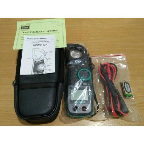 Jual Kyoritsu 2117R True RMS Digital AC Clamp Meter 1000A Tang Ampere ...