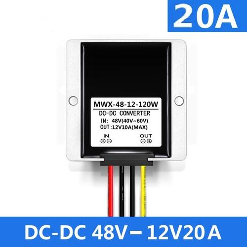 Jual 240W (20A) DC-DC step down module 48V to 12V converter - Jakarta ...
