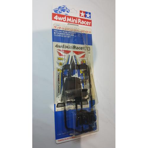 Jual Tamiya Mini 4WD Thunder Dragon Jr Clear Body Made in Japan Vintage ...