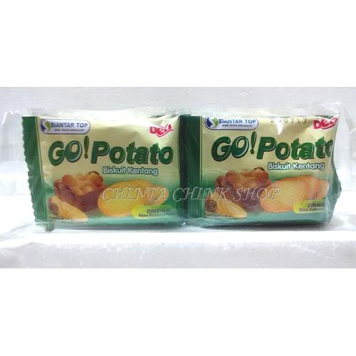 Jual Go Potato Biskuit Kentang Produksi Siantar Top Isi 20pcs - Kota ...