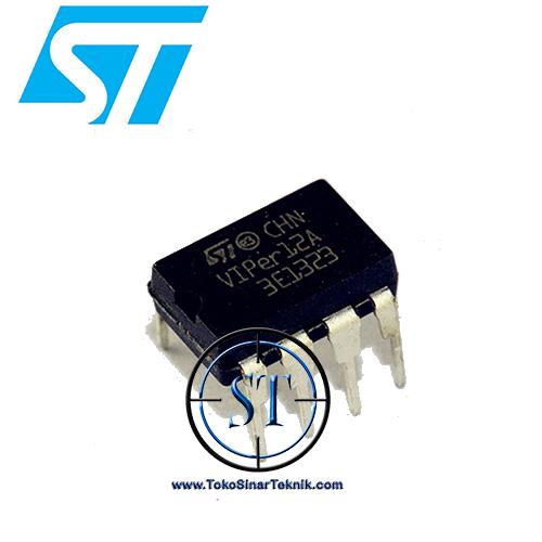 Jual IC Viper12A Viper 12A Low Power Offline SMPS Primay switcher ...