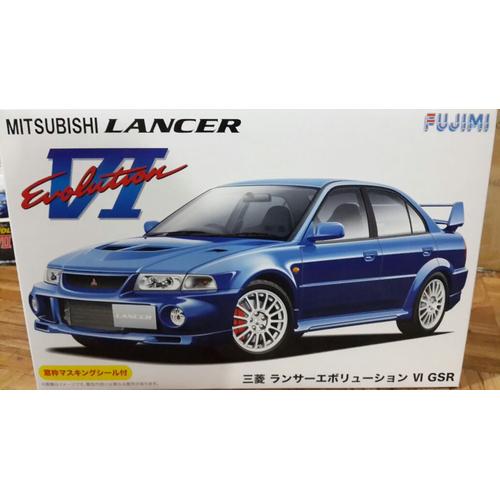 Jual FUJIMI MITSUBISHI LANCER EVOLUTION VI GSR BLUE MODELKIT SKALA 1:24 ...