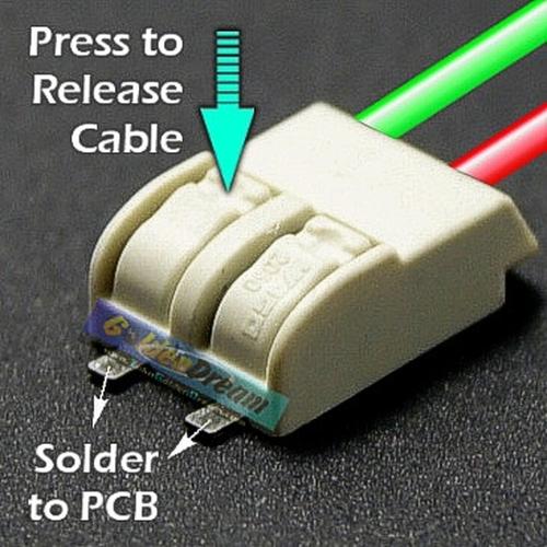 Jual Mini SMD Terminal Block 2 Lobang Wire to Board Soldering Cable to ...