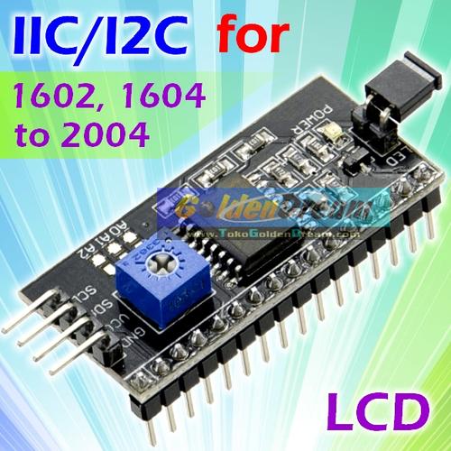 Jual IIC I2C Serial Interface for LCD 1602 to 2004 Backpack Board Arduino - Jakarta Pusat ...
