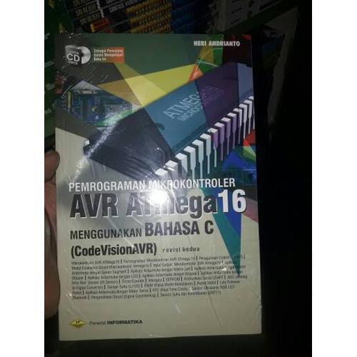 Jual Pemrograman Mikrokontroler AVR ATmega16 Menggunakan Bahasa C ...