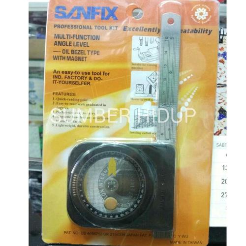 Jual Sanfix A-100 Angle Level Oil Bezel With Magnet Penggaris Ukur ...