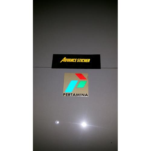Jual (stiker) sticker motor logo pertamina kotak 7x7cm - Kab. Sidoarjo ...