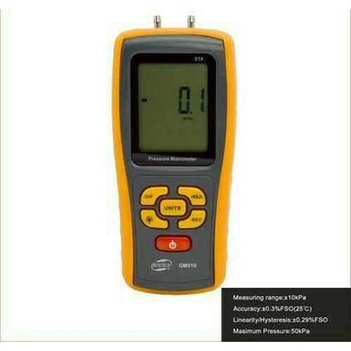 Jual Alat Pengukur Tekanan Udara Gas Manometer Digital Pressure Gauge ...