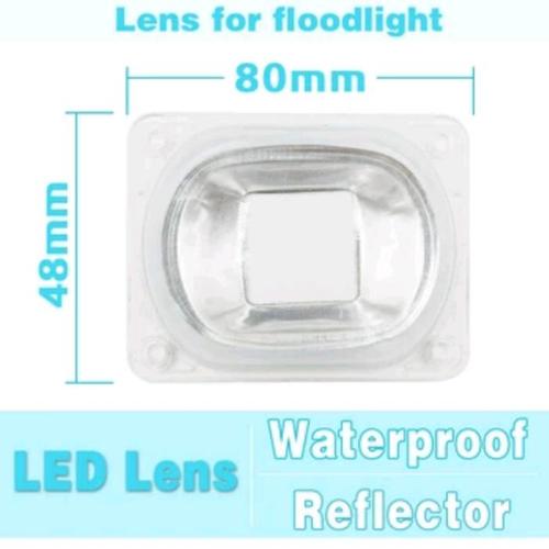 Jual LENSA + REFLECTOR lampu HPL 20w 30w 50w 100w High Power Led Lens ...