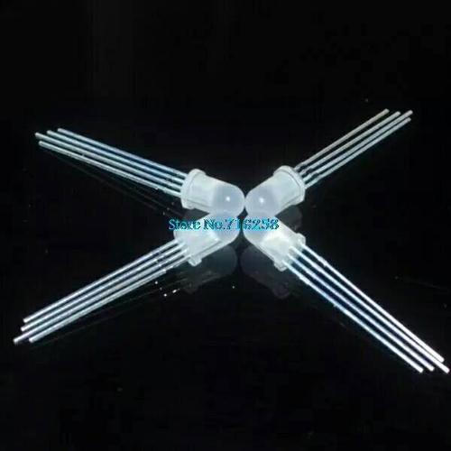Jual 5mm RGB LED Common Cathode Tri-Color Emitting Diodes f5 RGB ...