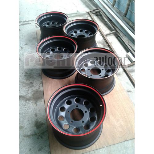 Jual Velg Besi steel modular daytona Black Doff R15 - Kota Surabaya ...