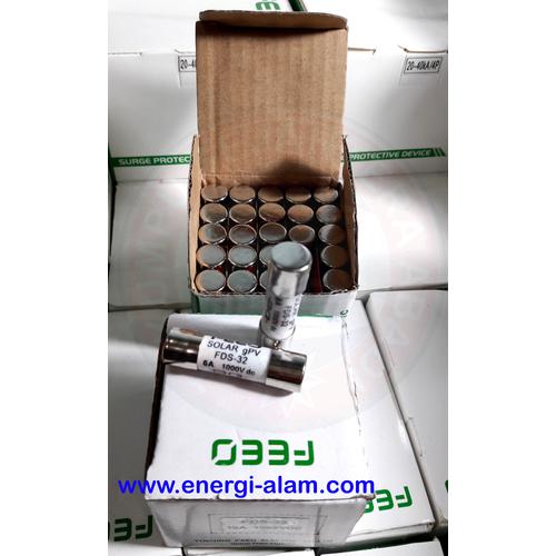 Jual DC FUSE Link 10x38mm 5A /1000VDC Skering Proteksi PV Solar Panel ...