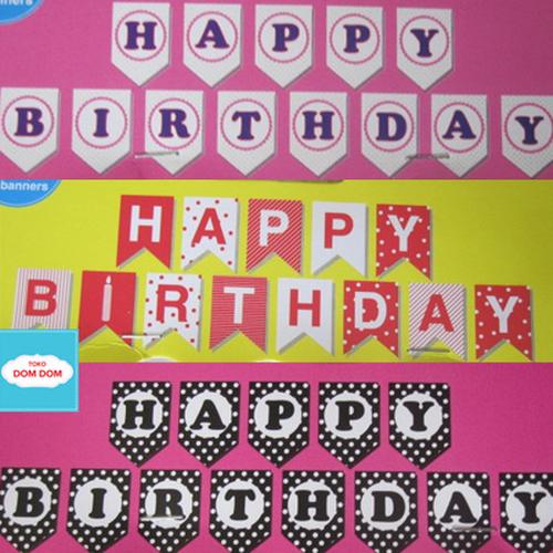 Jual Bendera HAPPY BIRTHDAY / Bendera Dekorasi Ulang Tahun - Kota ...